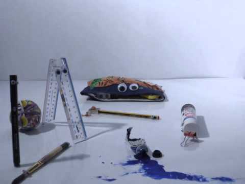 Pencil case animation Jenn - YouTube