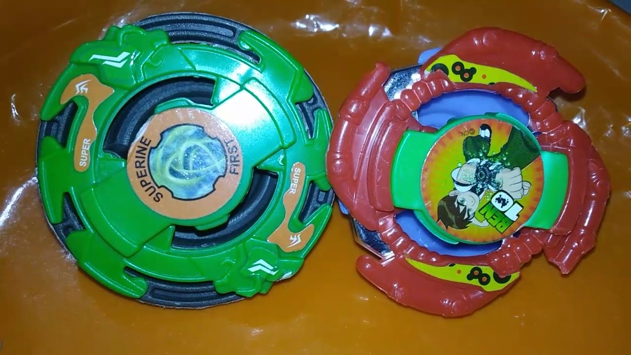 Beyblade spin high speed strong wind set vs Ben ten beyblade set part 5 ...