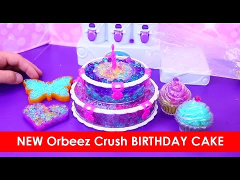 NEW Orbeez Crush BIRTHDAY CAKE Sweet Treats Studio Play Set Make Your ...