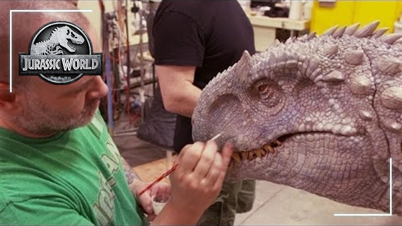 Making the Indominus Rex Head | Behind The Scenes | Jurassic World ...