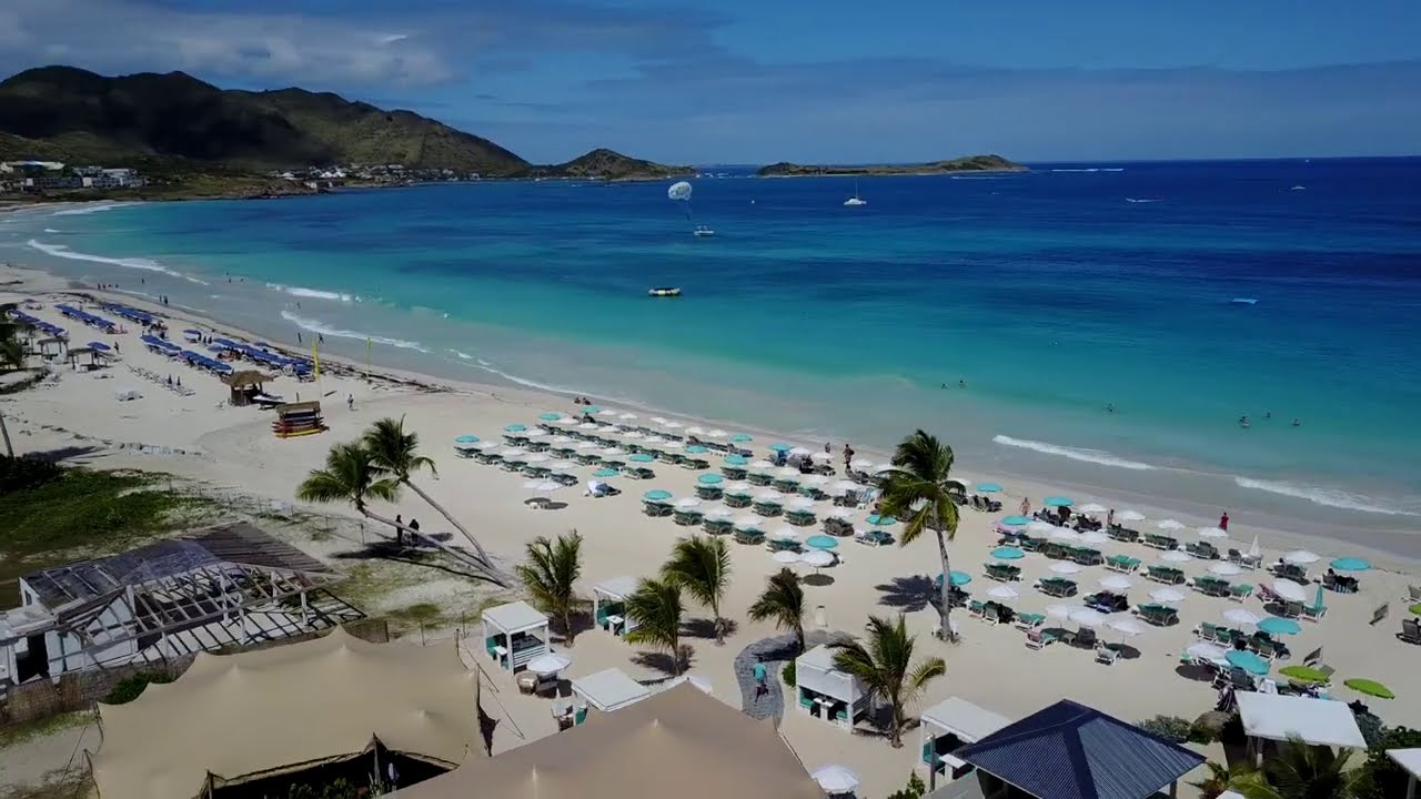 St Martin SXM: La Playa Orient Bay - YouTube