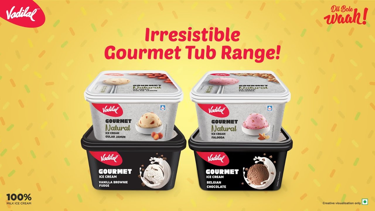Vadilal | Irresistible Gourmet Tub Range - YouTube