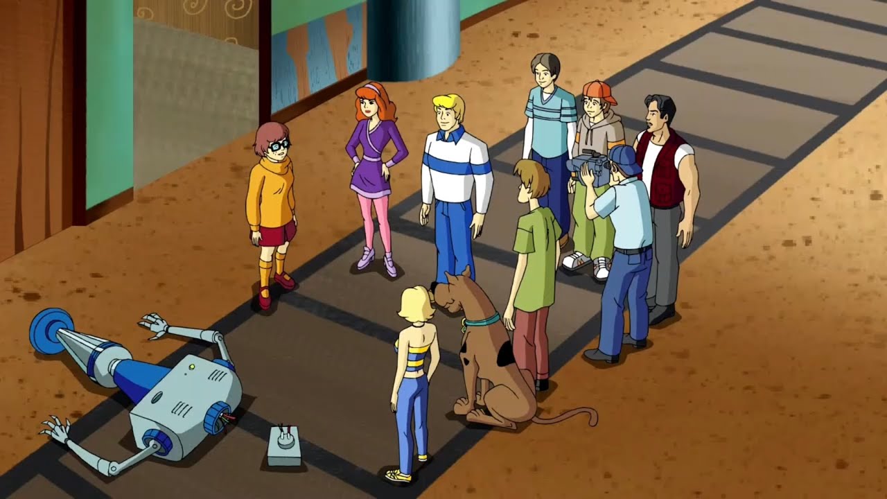 What’s New Scooby-Doo? “High-Tech House Of Horror” Unmasking Scene - YouTube