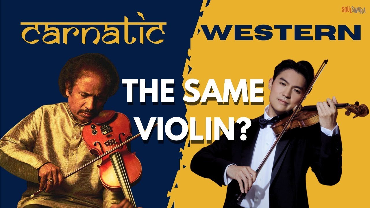 Carnatic vs Western violin : Which one should you pick? - YouTube