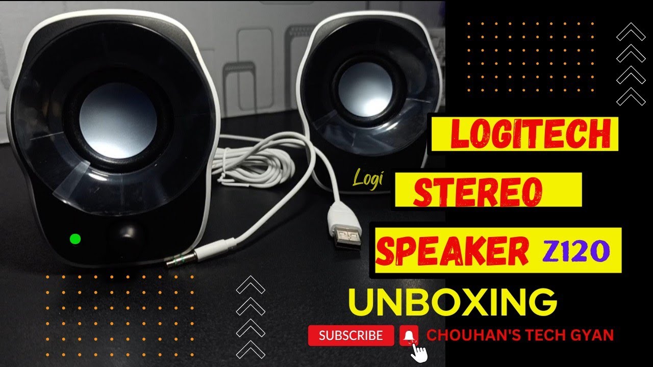 Logitech Z10 STEREO SPEAKAR || UNBOXING || - YouTube