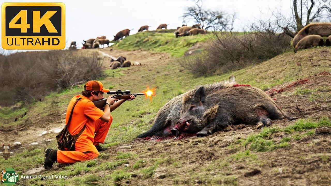 Giant Wild Boar Sets Hunting Record in Texas | Unbelievable Size! - YouTube
