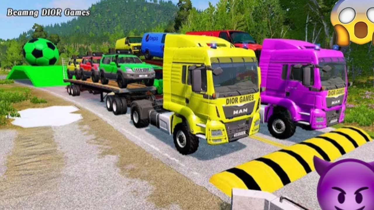 Flatbed Truck drawing !! Beamng. Drive game !! 🚒🚒🚦🚦🚉🚉🚜🚜🎮🎮🚖🚖 - YouTube