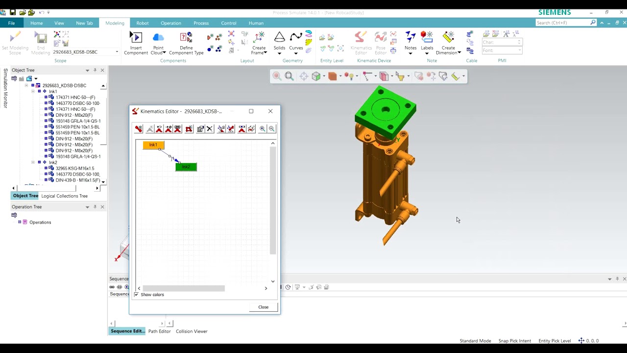 Základný design virtuálnych modelov Tecnomatix Process Simulate - YouTube