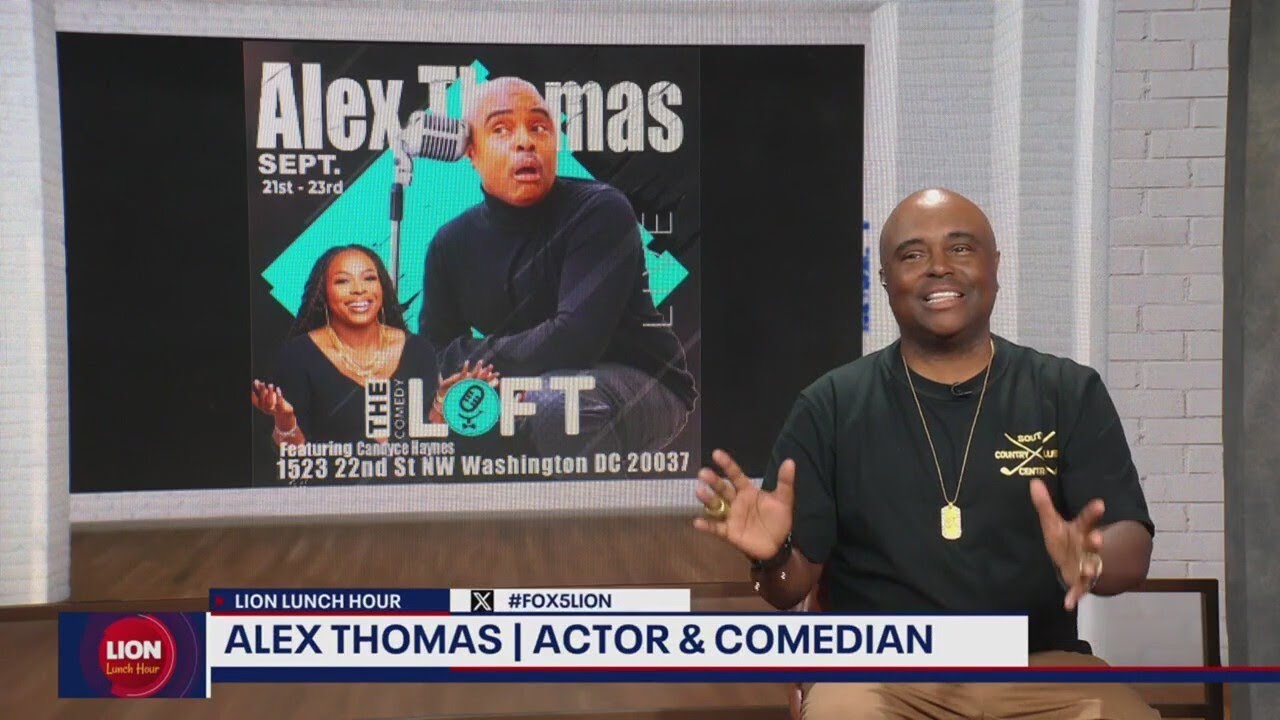 Actor and comedian Alex Thomas talks all things comedy and more - YouTube