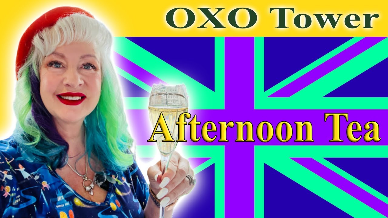 THE OXO TOWER- AFFORDABLE LONDON AFTERNOON TEA TREASURE 💕 🐰🫖 - YouTube