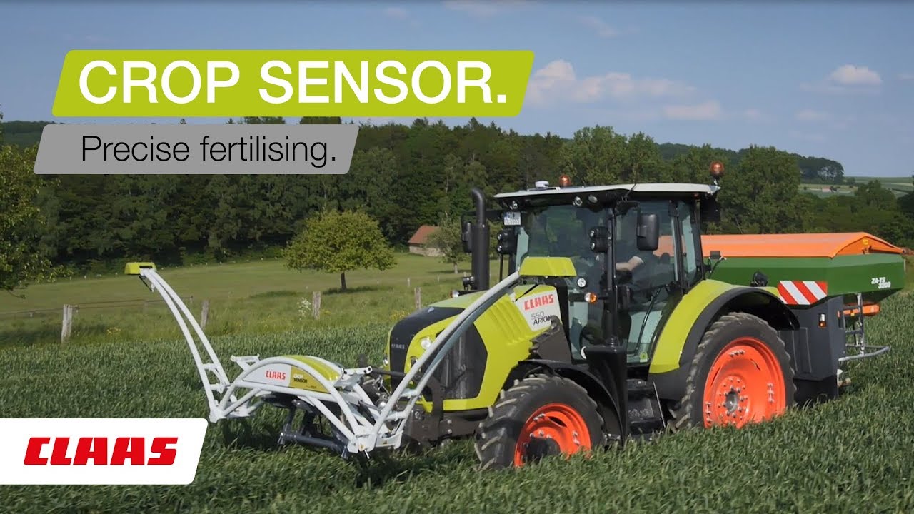 CLAAS CROP SENSOR. Precise fertilising. - YouTube