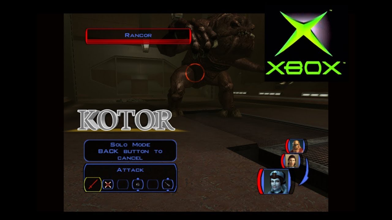 KOTOR: One shotting The Rancor - YouTube