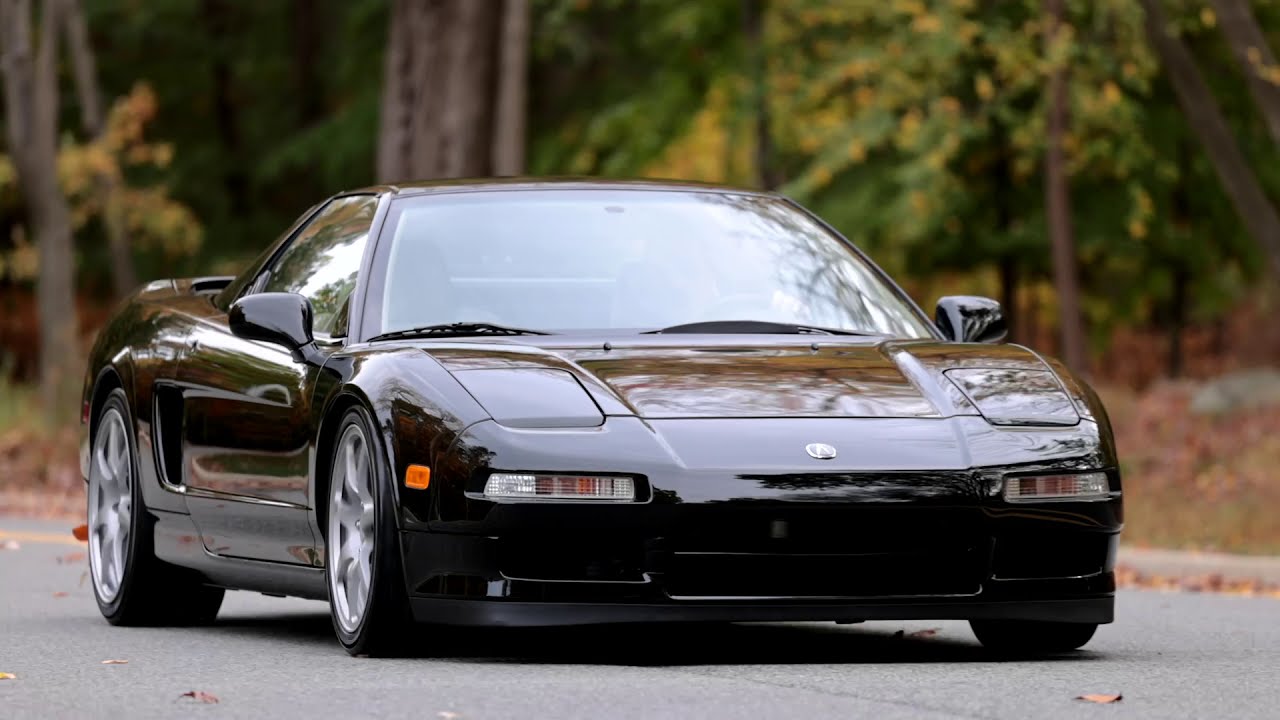 91 Acura NSX driving video - YouTube