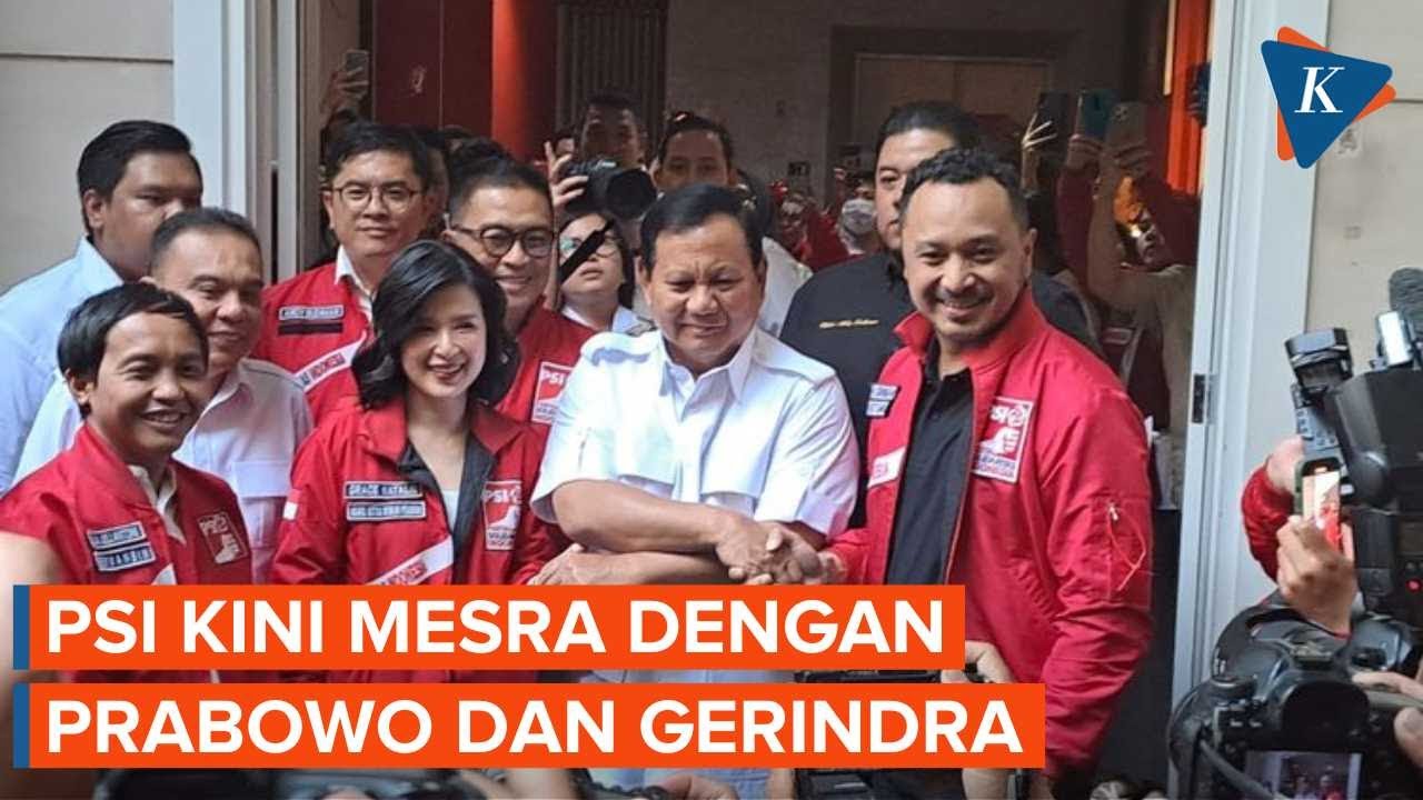 PSI makin Mesra dengan Prabowo dan Gerindra - YouTube