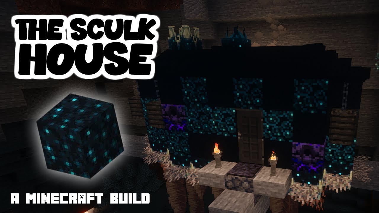 I Built a Sculk House overlooking an ABYSS - YouTube
