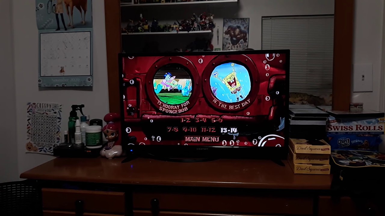 Menu Walkthrough Of Spongebob Squarepants: The Spongebob Squarepants ...