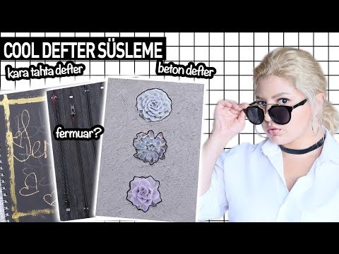 COOL Defter Süsleme 2 | OKULA DÖNÜŞ | BACK TO SCHOOL 2017