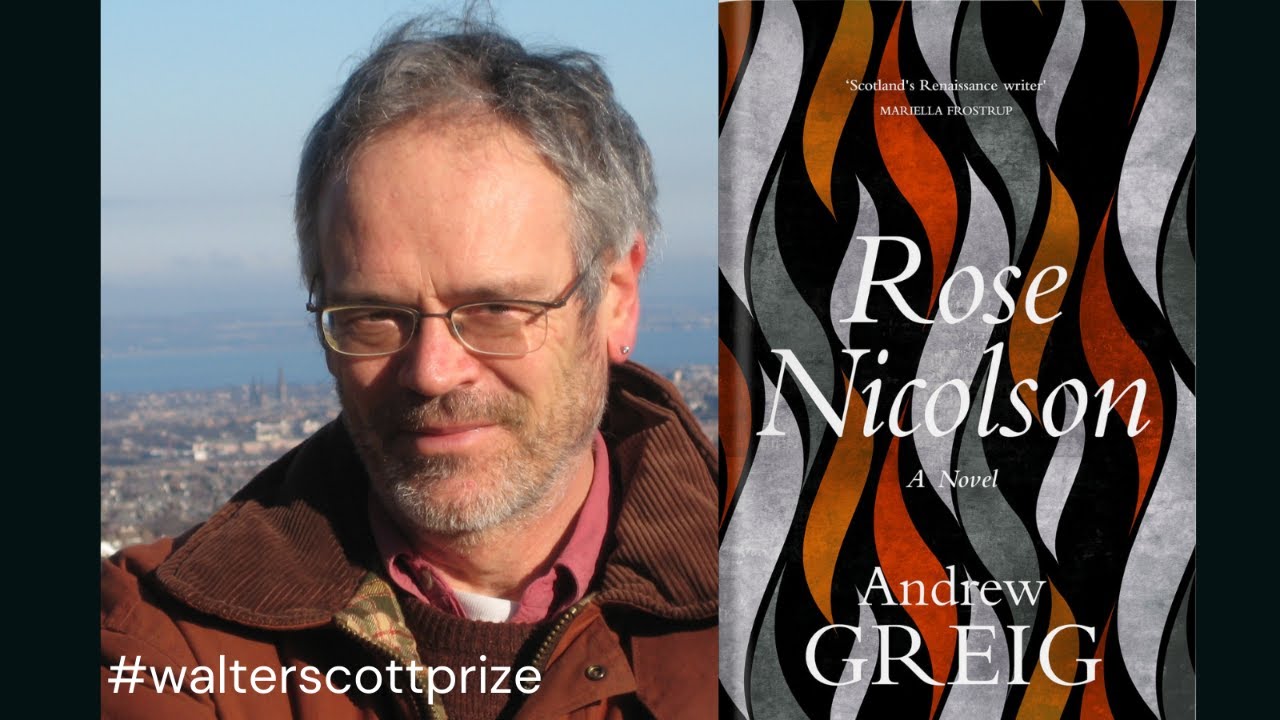 Live author interview with Andrew Greig - Walter Scott Prize Shortlist ...