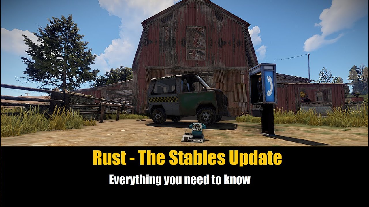 Rust - The Stables Update - Everything you need to know - YouTube
