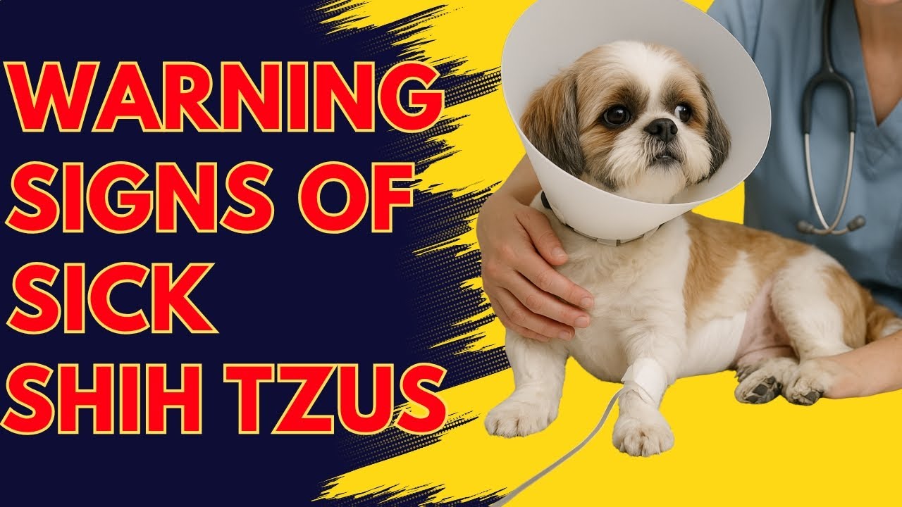10 Warning Signs That Your Shih Tzu Might Be Sick - YouTube