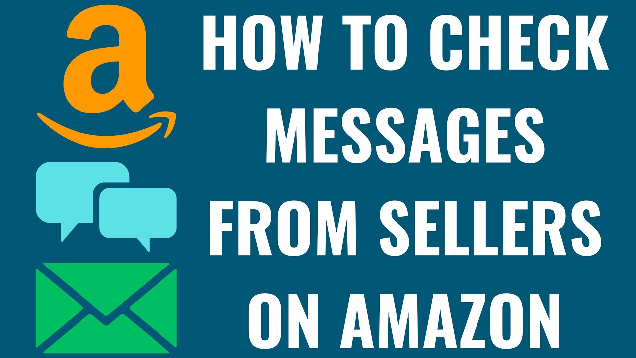 How to Check Messages from Sellers on Amazon - YouTube