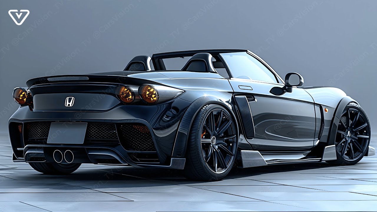 All New 2025 Honda S660 Unveiled - The Smallest JDM Sports Car - YouTube
