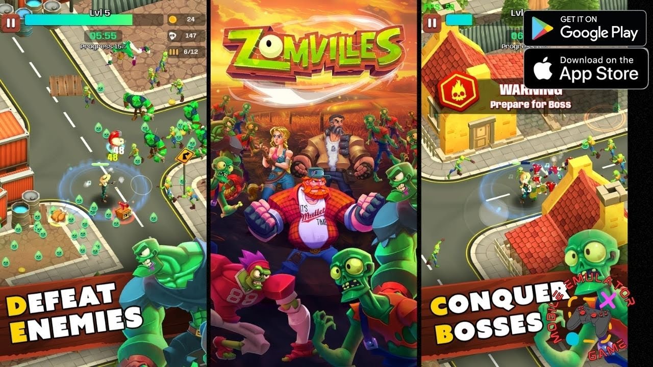 Zomvilles : Zombie Survival RPG Gameplay Android APK iOS - YouTube