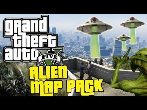 GTA V Alien DLC Map Pack? UFO Easteregg Clues! Grand Theft Auto 5 New ...