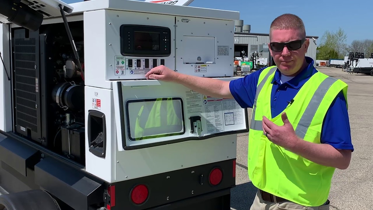 Generac Mobile Diesel Generators - YouTube