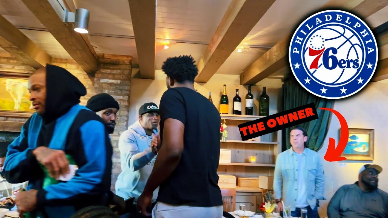 Coach Prime Meets Philadelphia 76ers (Ft Pat Bev, Pj Tucker, Joel ...