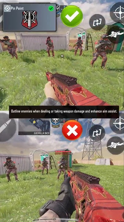 Pin Point Perk 😲Settings in CODM BR 💯🔥Codmobile🤕CODM Pro Setting #shorts #codmbr #codm #ff #cod ...