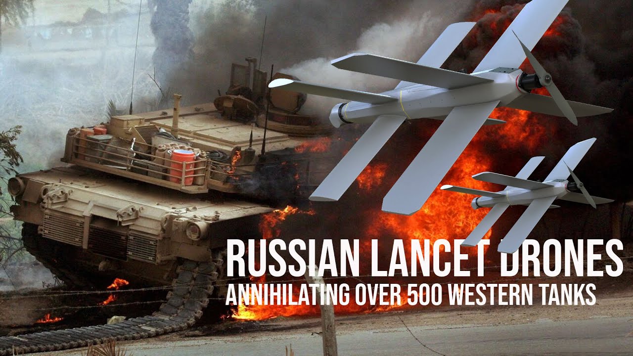 Russian Lancet Drones Wiped Out Over 500 Western Main Battle Tanks of ...