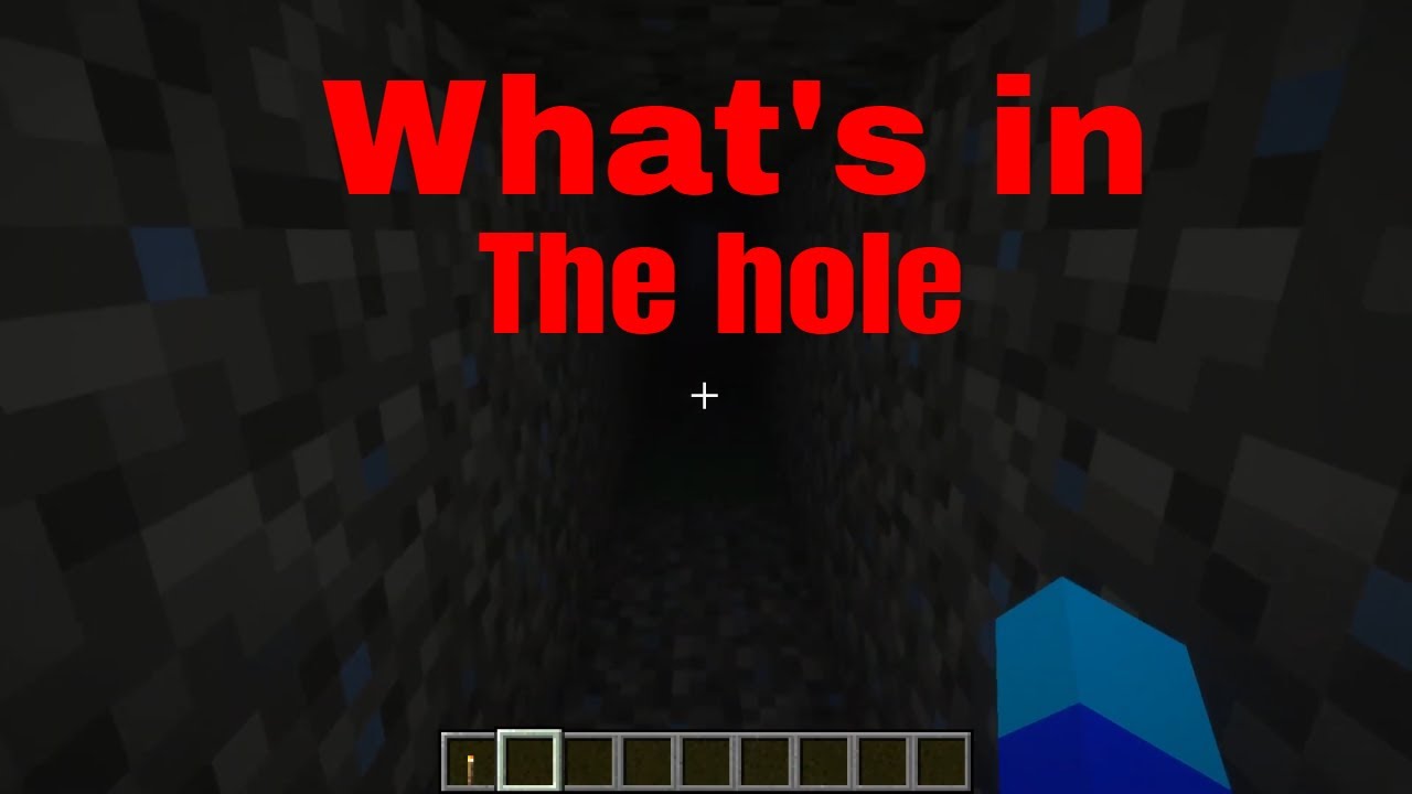 Mysterious Minecraft Hole- What Could Be Inside? - YouTube
