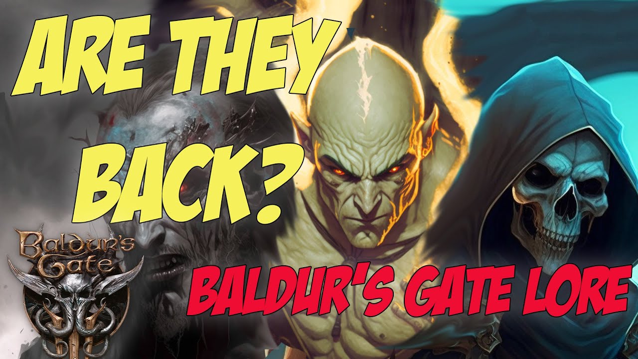 Who are the Dead Three? - Baldur's Gate 3 Lore - YouTube