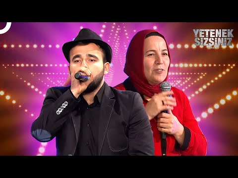 Annesi İle Beraber Rap Yapan Yarışmacı 😯 | Yetenek Sizsiniz Türkiye