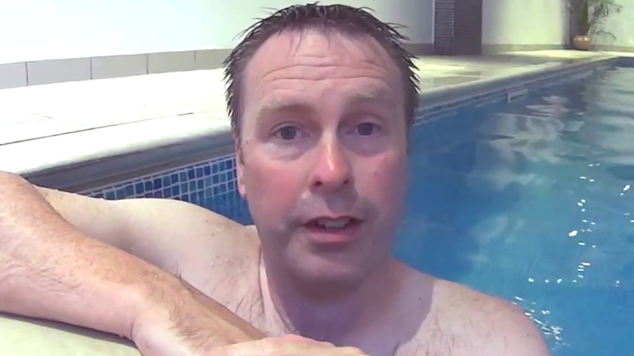 Volume of swimming pool (trapezium prism) - YouTube