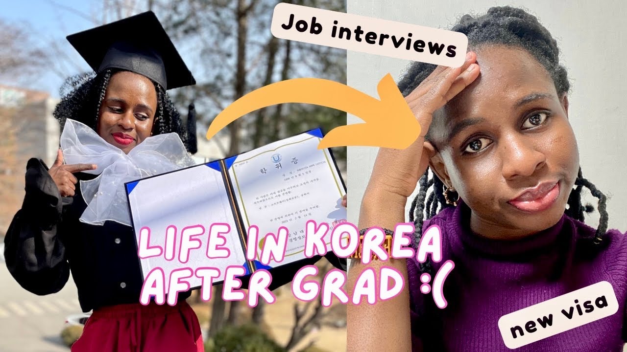 Life After Graduation in Korea | Visa renewal, job interview, Vlog - YouTube