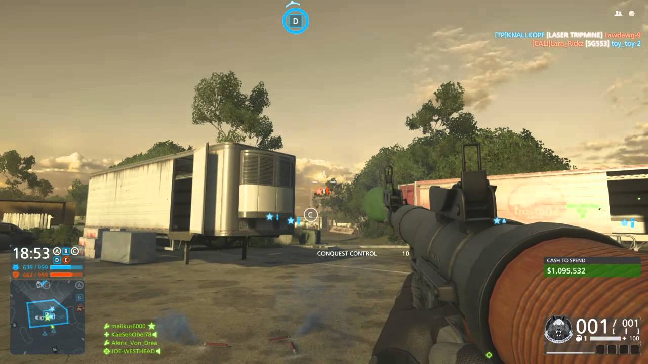 Battlefield Hardline RPG special reload - YouTube