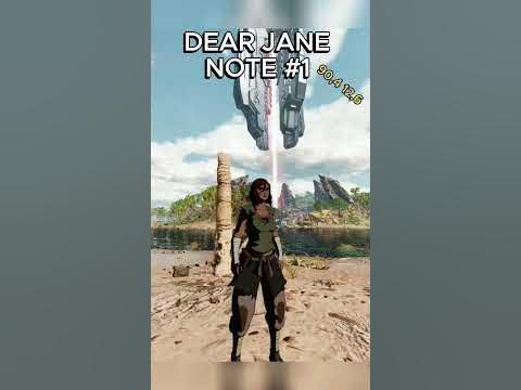 Where to find the new note DEAR JANE 1| ark asa #shorts #ark - YouTube