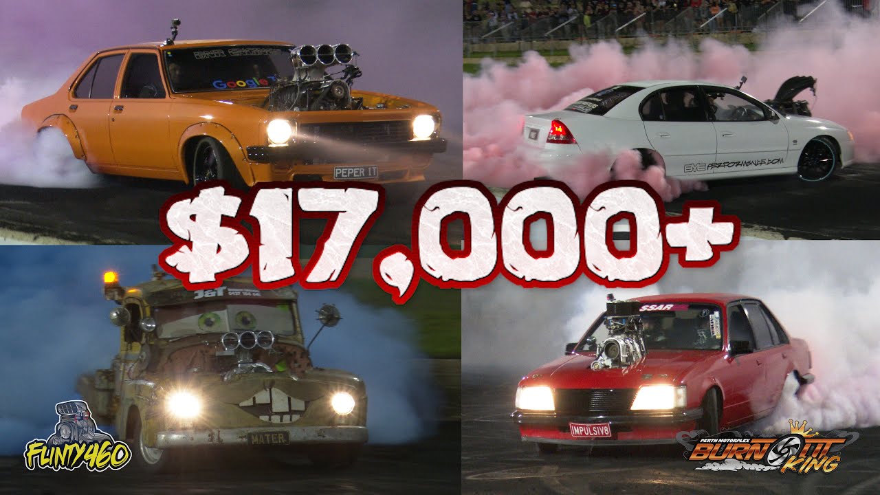 WA BURNOUT CREW RAISE OVER $17,000 FOR THE BUSHFIRE APPEAL!! - YouTube