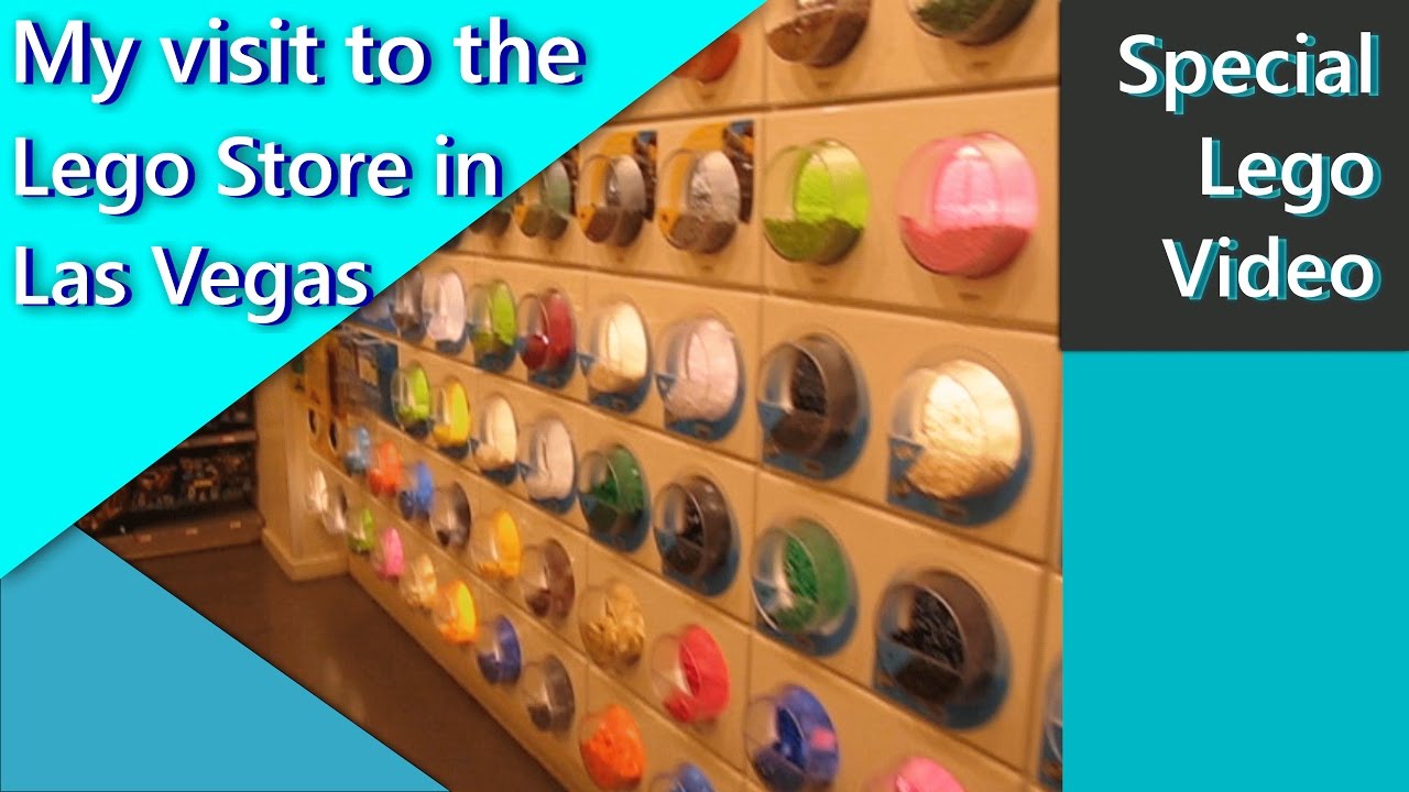 (Special) My visit to the Las Vegas Lego Store! =-) - YouTube