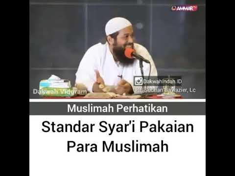 STANDAR PAKAAN MUSLIMAH