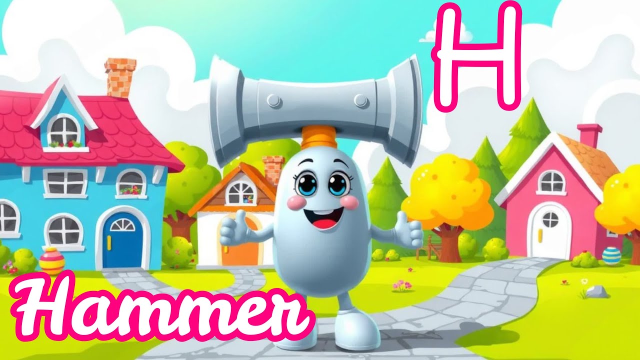 Letter Hh |ABC's | New Phonics Songs | Learn Alphabet with Fun ...