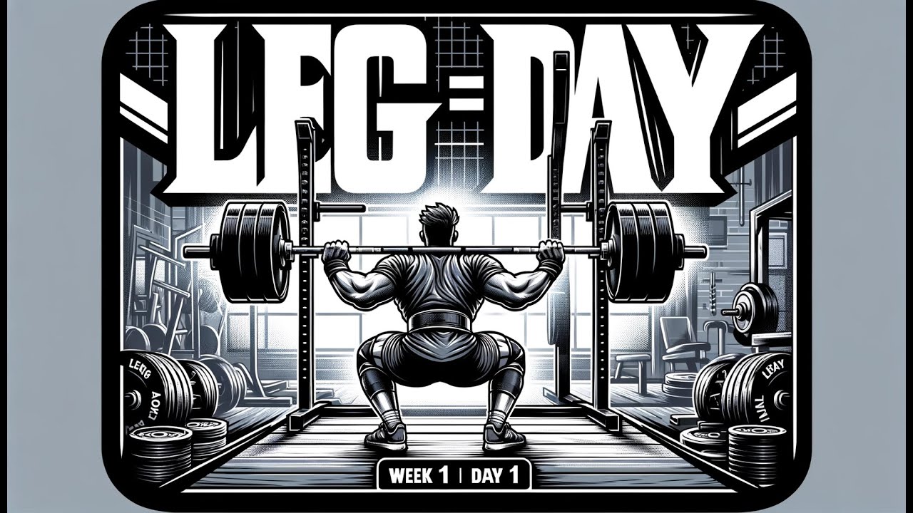 Powerlifting Week 1 Day 1 Leg day! Squats for days - YouTube