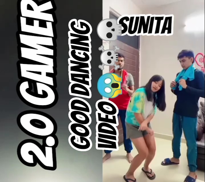 Sunita and ungraduate gamer dancing video//#viralshot #foryou # ...