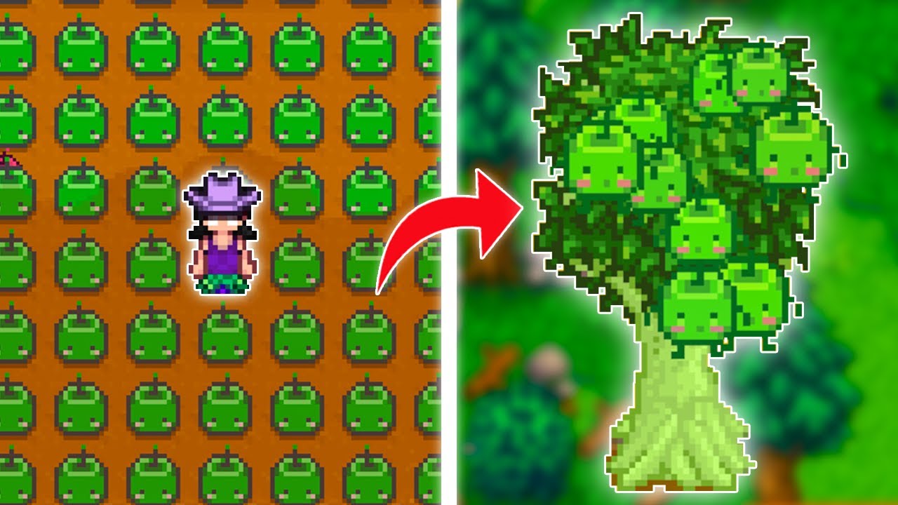 I Planted 'Junimo Fruit' In Stardew Valley - YouTube