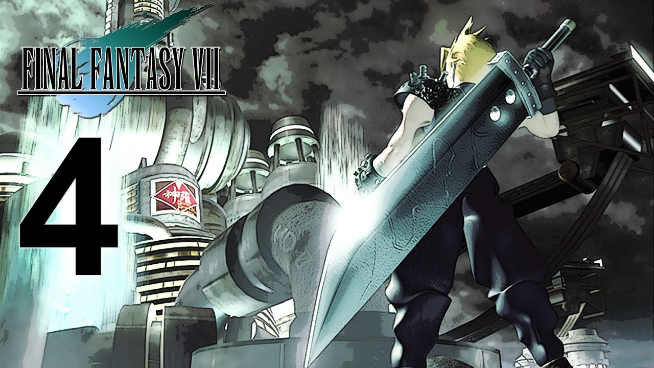 Final Fantasy VII Platinum Trophy Gameplay Walkthrough Part 4 - Sector ...