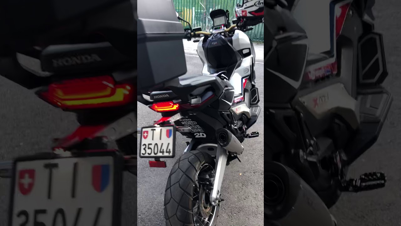 Honda X-ADV 750 HRC Upgrade Light Tuning - YouTube