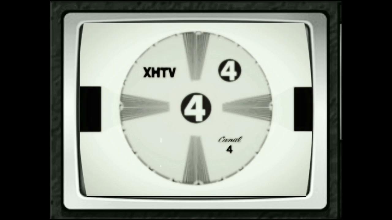 Recreación | Cortinilla de XHTV Canal 4 1950s-1968 - YouTube