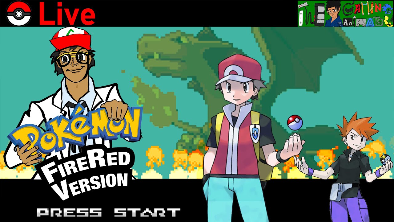 Pokémon firered about to ignite that grass gym. - YouTube